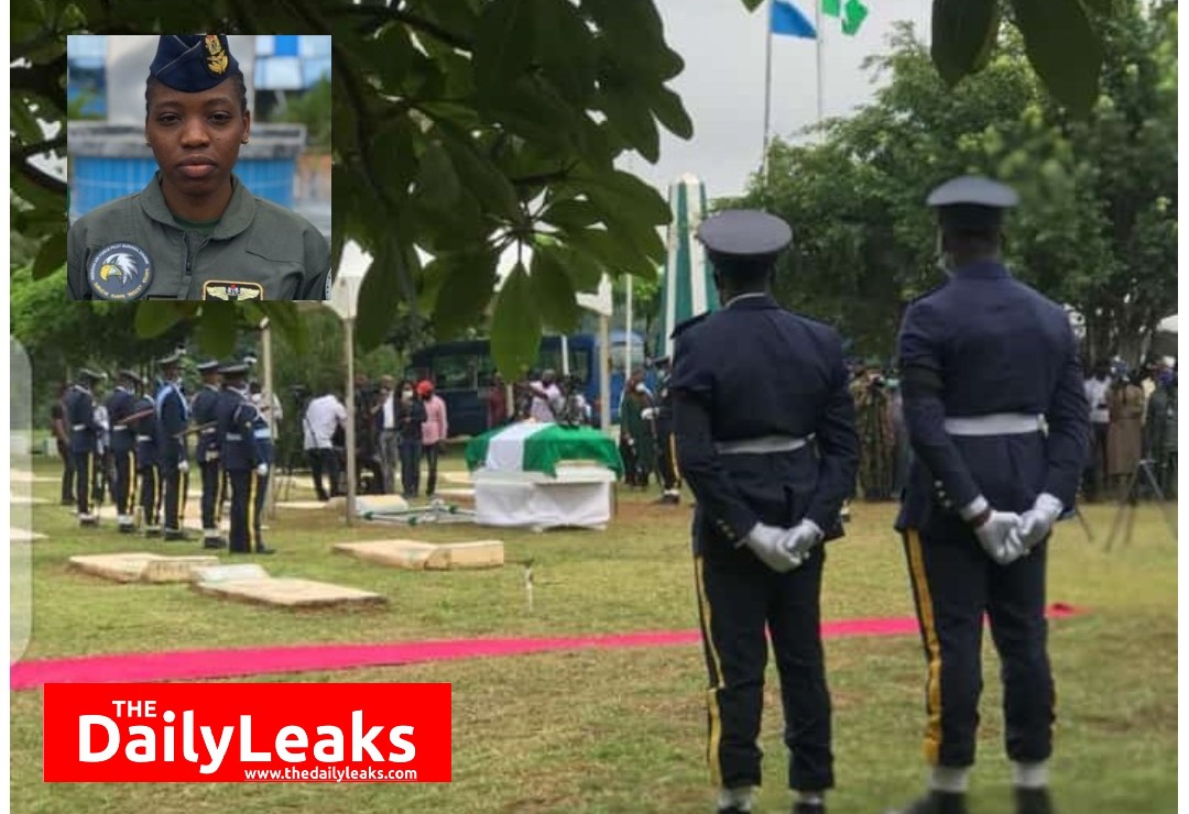 Tolulope Arotile, Nigeria’s first female combat pilot, laid to rest in ...